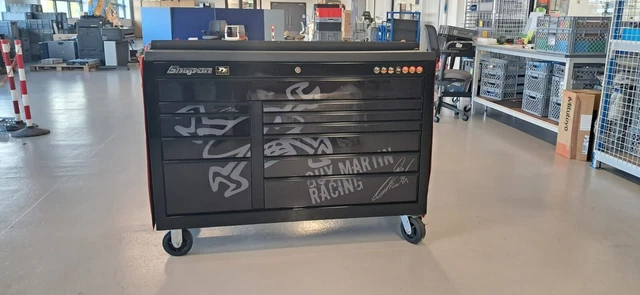 SNAP ON TOOL Box Roll Cab 78 Classic, 55" Guy Martin 2411/10 Decals ...
