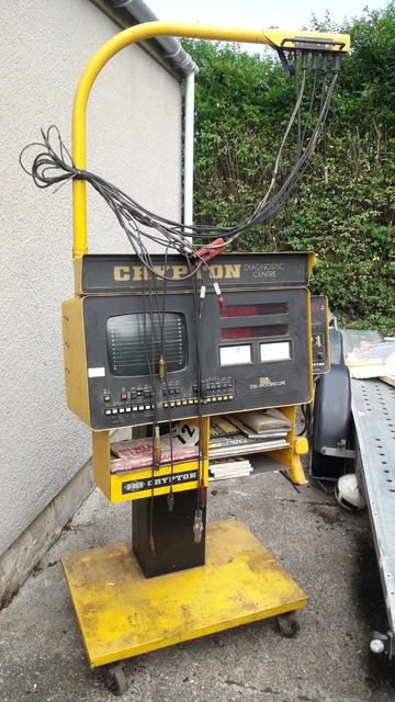 VINTAGE CRYPTON 336 motorscope Diagnostic Machine working see photos £ ...