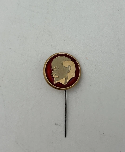 SOVIET UNION VLADIMIR Lenin Communist Party USSR Stick Pin Badge ...