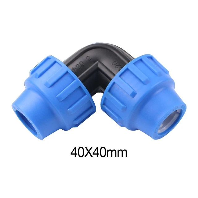 FACILE INSTALLAZIONE GIUNTO a vite PE raccordo tubo per distribuzione acqua potabile EUR 15,35 ...