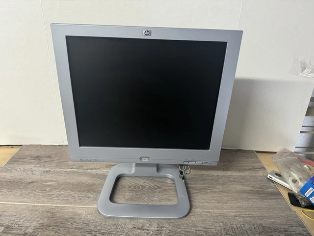 VINTAGE HP PAVILION f1703 LCD Color Monitor PE1228 $47.96 - PicClick