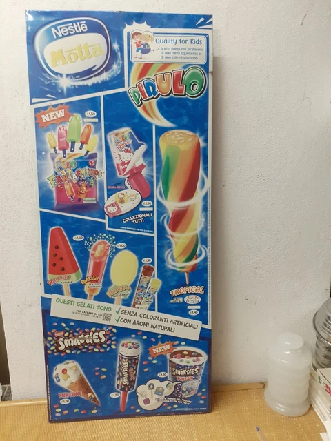 VECCHIA TABELLA IN Metallo Gelati Nestle' Motta EUR 35,00 - PicClick IT