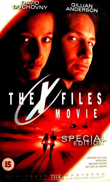 THE X FILES Movie (PAL VHS Video Tape-1999) David Duchovny. **"Alien ...