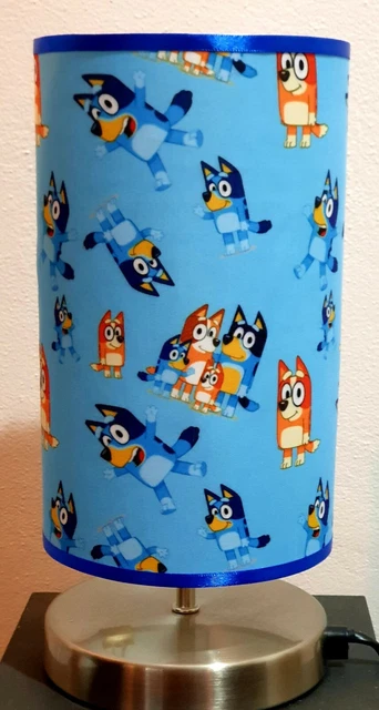 BLUEY BEDSIDE TOUCH lamp blue dog bingo Australian dog $79.98 - PicClick AU