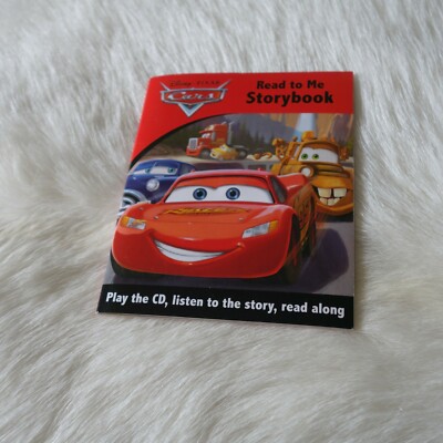 DISNEY CARS BOOK Disney Cars READ TO ME STORYBOOK CD Book CD Read Along ...