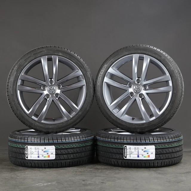 18 INCH SUMMER Wheels VW Golf 7 VII 5G0601025AF Salvador Summer Tyre ...