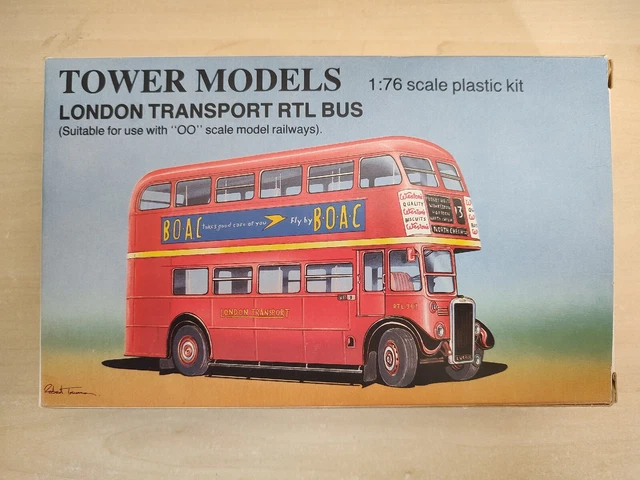 TOWER MODELS LONDON Transport RTL Bus Kit (ref TB6) £13.00 - PicClick UK
