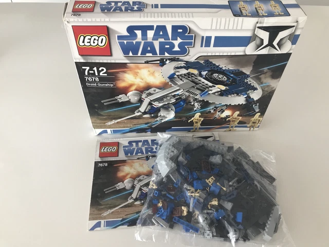 LEGO STAR WARS 7678, Droid Gunship, Komplett, BA + OVP EUR 49,00 ...