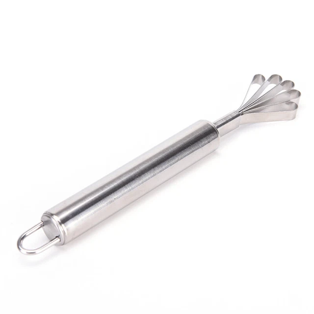 COCONUT SHAVER STAINLESS Steel Kitchen Fruit Tool Fish Skin Scale ...