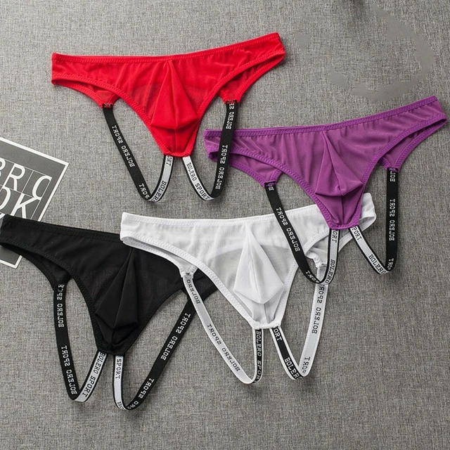 HERREN JOCK BAND Atmungsaktive Unterwäsche Rückenfrei Jockstrap ...