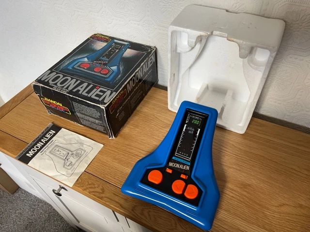BOXED BANDAI MOON Alien Vintage 1981 Game - Mint Console -👾Retro Gift ...
