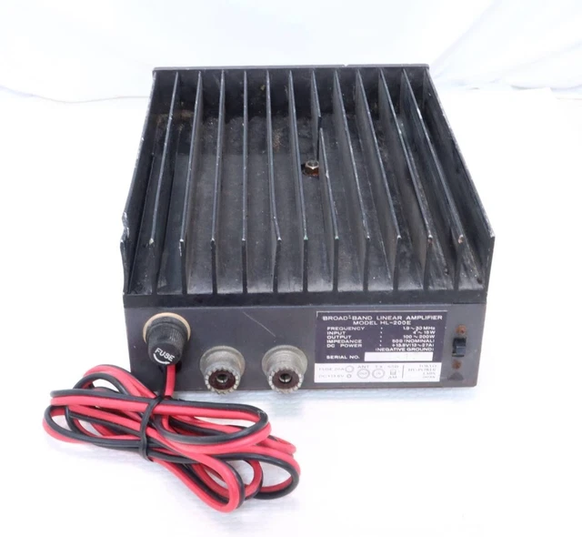 TOKYO HY-POWER HL-200E HF Linear Amplifier 200W 1.8-30MHz Tested $766. ...