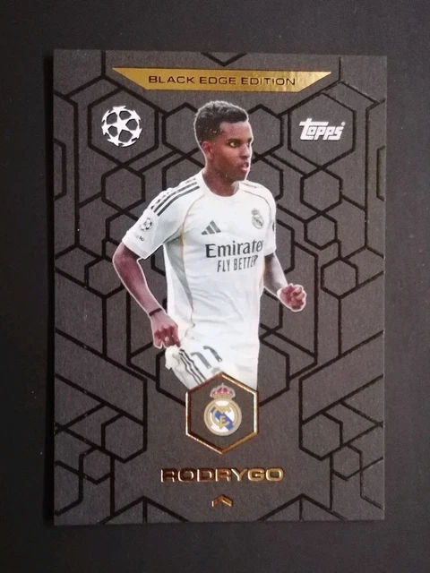 TOPPS MATCH ATTAX 2025-26 | Rodrygo | Black Edge Edition #BE4 Real Madrid EUR 2,00 - PicClick DE