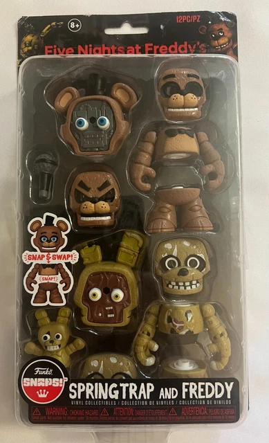 PACK DE 2 snaps Funko Snaps Five Nights at Freddy's Springtrap and ...