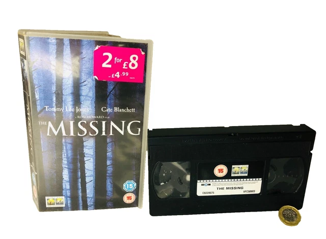 VHS VIDEO TAPE Movie The Missing OLD MOULDY Vintage ra £15.75 - PicClick UK