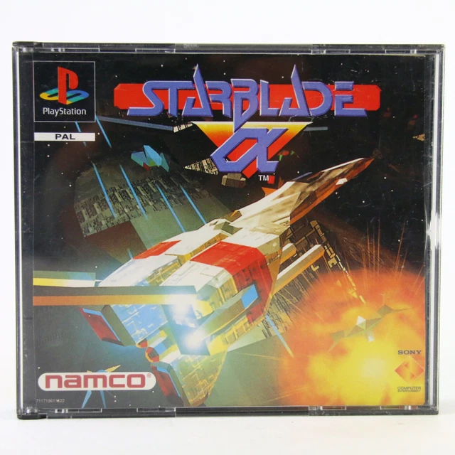 SONY PLAYSTATION 1 PS1 PAL OVP Starblade Alpha Gut mit Anleitung EUR 34 ...