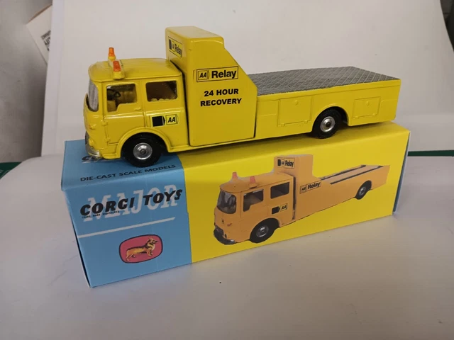 CORGI MAJOR CODE 3 restauré Bedford TK cabine d'équipage camion de ...