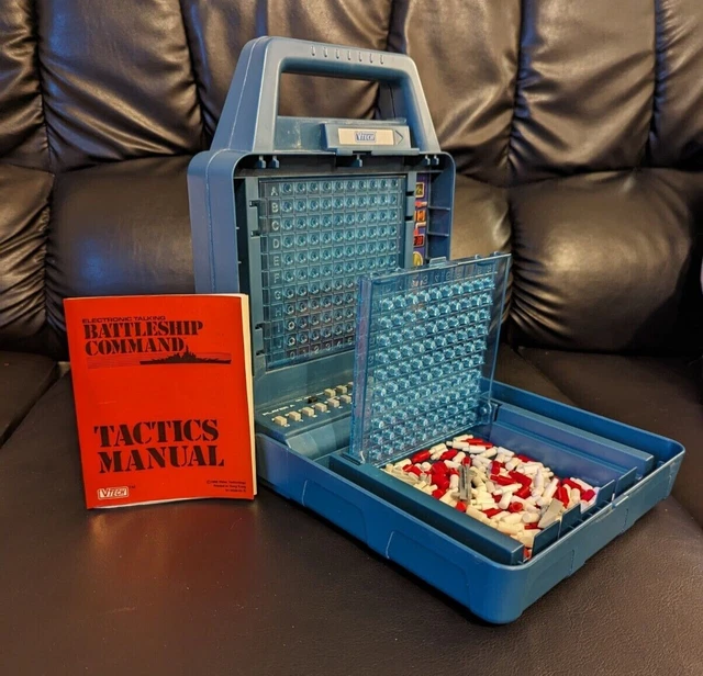VINTAGE VTECH BATTLESHIP Command Talking Electronic Battleships 1990s £ ...