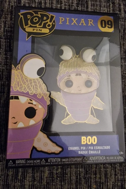 FUNKO DISNEY PIXAR Monsters Inc Boo Limited Edition Chase Pop Pin Badge ...
