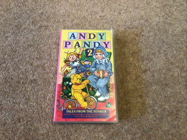 ANDY PANDY 2 VHS Video Tape Cassette Vintage Childrens Collectable £12. ...