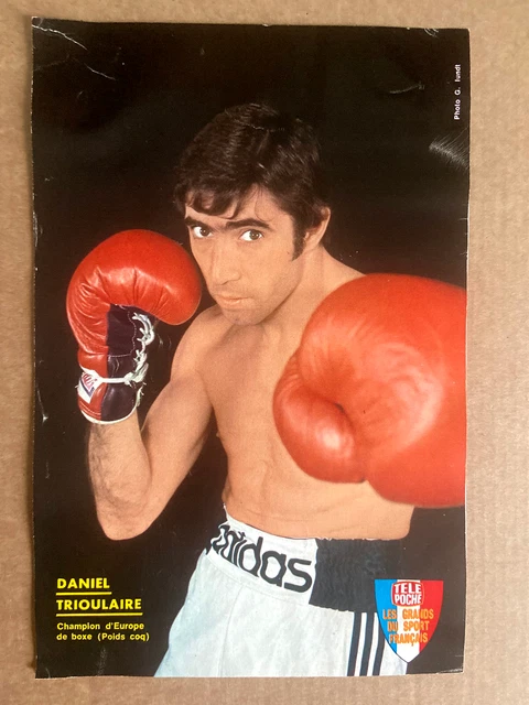 COLLECTION TELE POCHE Grand Sport Francais Daniel Trioulaire Boxe ...