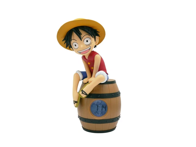 ONE PIECE - Luffy on a Barrel - LED Light-Up Alarm NEW $105.12 ...