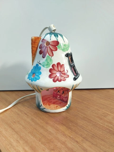 VINTAGE 1970S, DEREK Fowler? Studio Pottery, Mouse Mushroom House ...