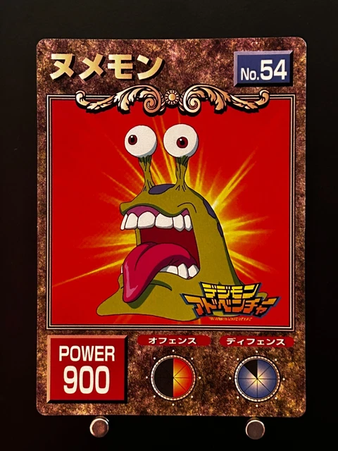 NUMEMON DIGIMON ADVENTURE Big Card #54 Japanese TCG JAPAN Very Rare EUR ...