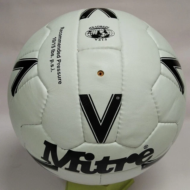 MITRE DELTA 1000 England Soccer Official Match Ball Original Leather ...