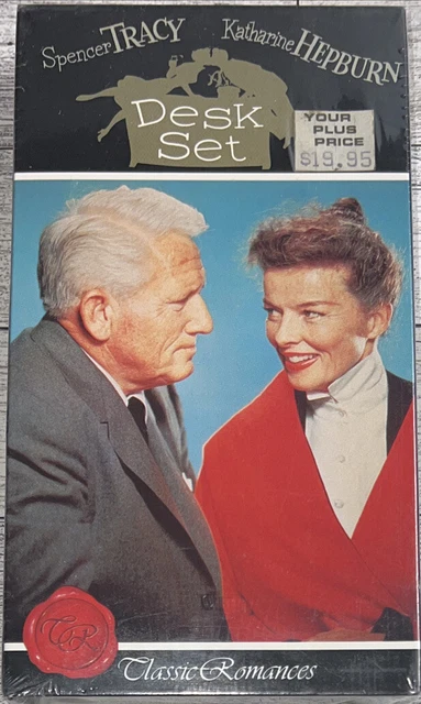 DESK SET (VHS, 1957/1990) Spencer Tracy Katharine Hepburn Factory ...