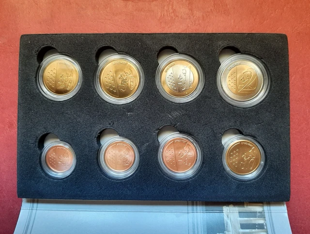 VATICANO 2001 PAPA Giovanni Paolo II SET Prova Euro Pattern Essai PROOF Specimen EUR 22,90 ...