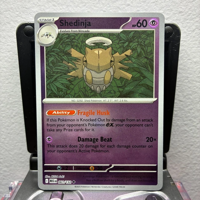 SHEDINJA - 061/132 - Pokémon Mega Evolution 2025 - Reverse Holo ...