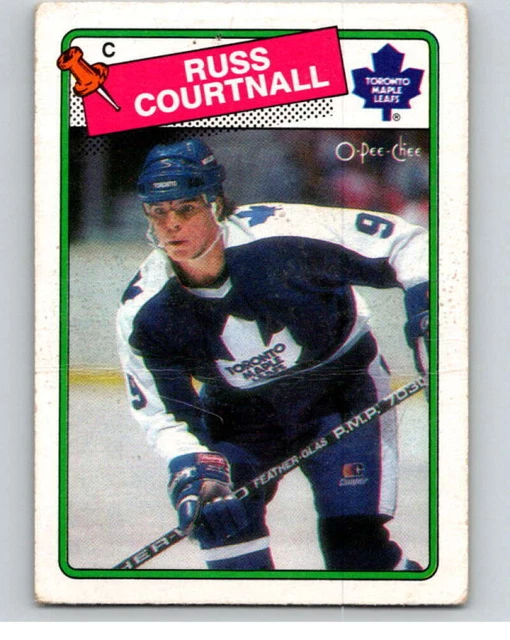 1988-89 O-PEE-CHEE #183 Russ Courtnall Toronto Maple Leafs V53619 EUR 0 ...