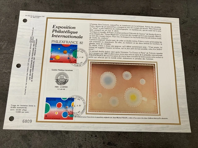 TIMBRE PLANCHE PREMIER Jour N°622 Exposition Philatelique Philexfrance 82 F19 EUR 2,50 - PicClick FR