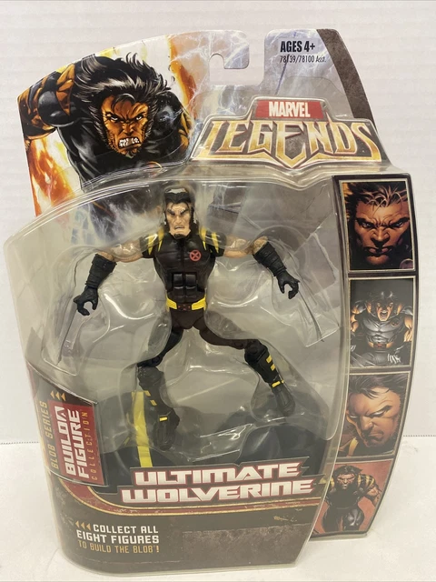 FIGURINE ARTICULÉE MARVEL Legends Ultimate Wolverine NEUVE Blob Series ...