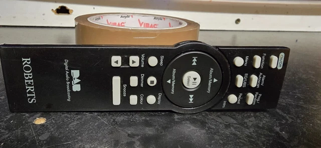 GENUINE ROBERTS MP-24 DAB Radio Remote Control Handset mp24 £8.63 ...