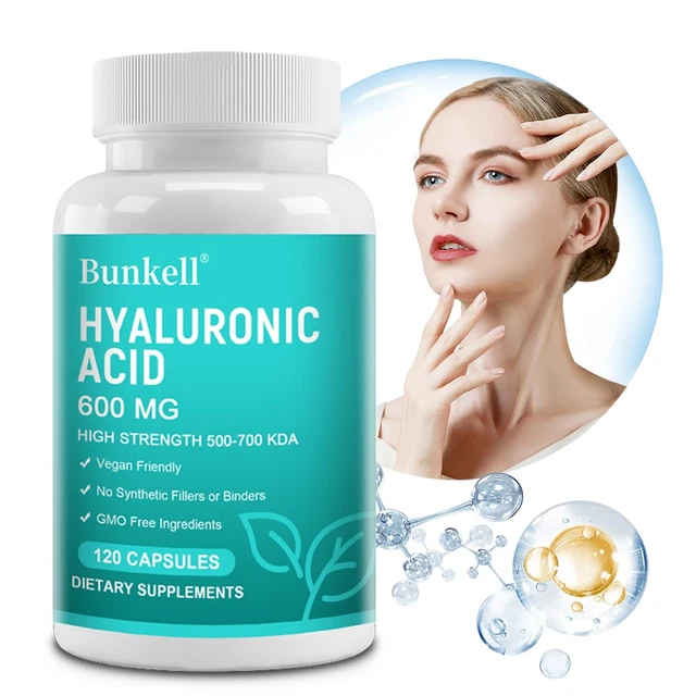 HYALURONIC ACID MAINTAIN Water Balance Promote Skin Moisturizing 120 ...