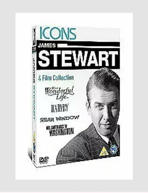 JAMES STEWART - It's a Wonderful Life/Harvey/Rear Window/Mr. Smith Goes ...