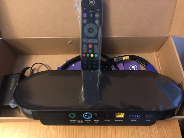 BT TV BOX Pro 4k 1TB Freeview Set Up Box - New £150.00 - PicClick UK