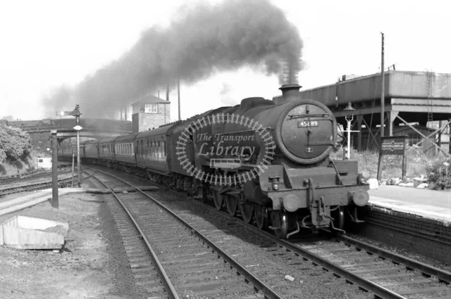 PHOTO BRITISH RAILWAYS Steam Locomotive Class Jubilee Ajax 45689 at ...