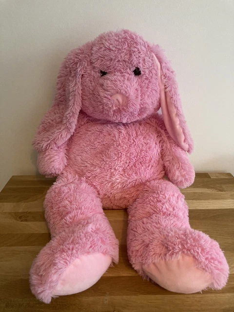 LARGE PINK RABBIT Plush Soft Toy Gitzy £14.95 - PicClick UK
