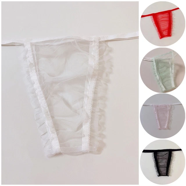 SOUS-VÊTEMENTS STRING STRING en maille ultra fine culotte pure pour ...