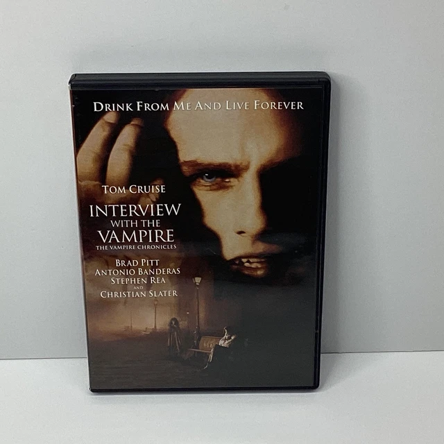 INTERVIEW WITH THE Vampire DVD 1994 Tom Cruise Brad Pitt Neil Jordan $5 ...