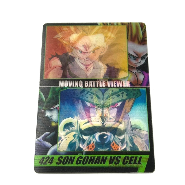 S3257 SON GOHAN vs Cell 3D Moving Battle Viewer Dragon Ball Morinaga ...