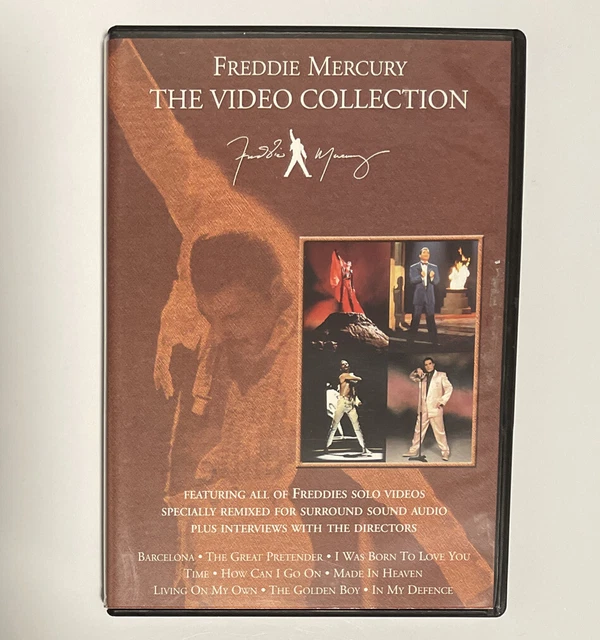 FREDDIE MERCURY THE Video Collection (PAL) *Good Condition* DVD $22.95 ...