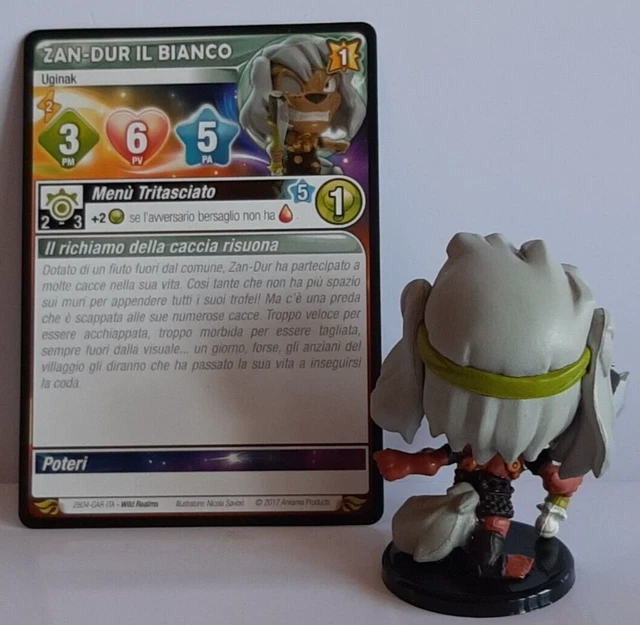 KROSMASTER ARENA SÉRIE 5 - Zan-Dur Il Blanc Miniature Et Carte EUR 2,07 ...