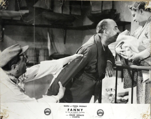 RAIMU CHARPIN ALIDA Rouffe FANNY Marcel Pagnol 1932 PHOTO ORIGINALE ...