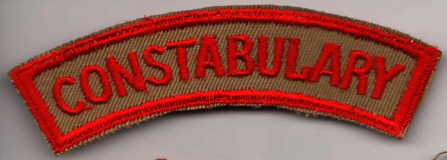 PRE-WWII PATCH PHILIPPINE Constabulary (Philippine Scouts) Arc/Tab ...