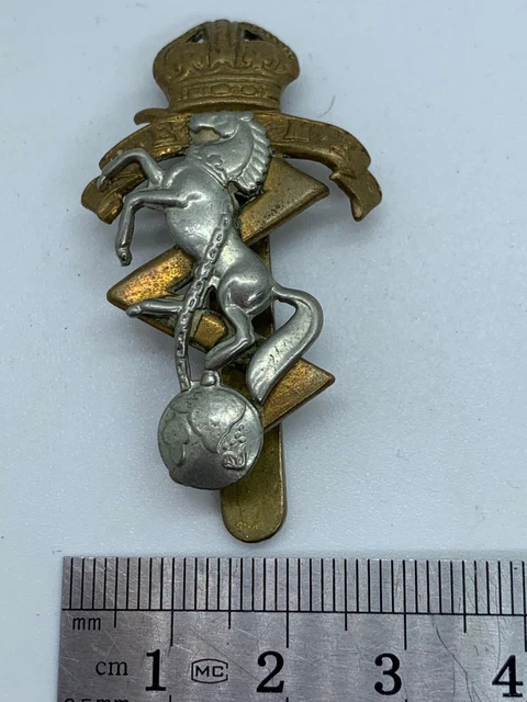ORIGINAL WW2 BRITISH Army REME Engineers Kings Crown Brass Cap Badge £8 ...