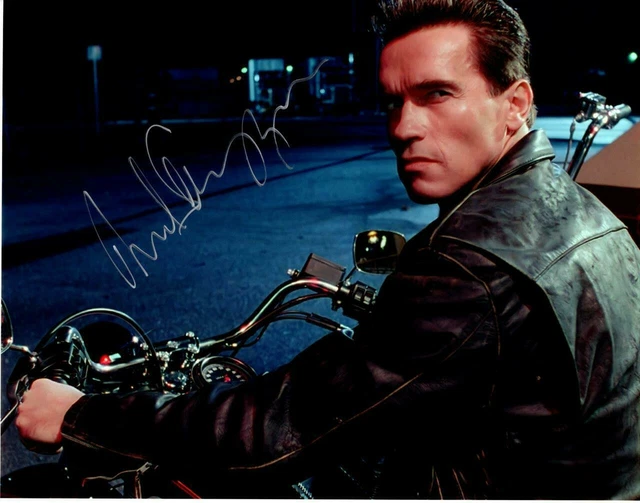 ARNOLD SCHWARZENEGGER TERMINATOR 2 Autograph 8.5x11 Reprint photo £12. ...